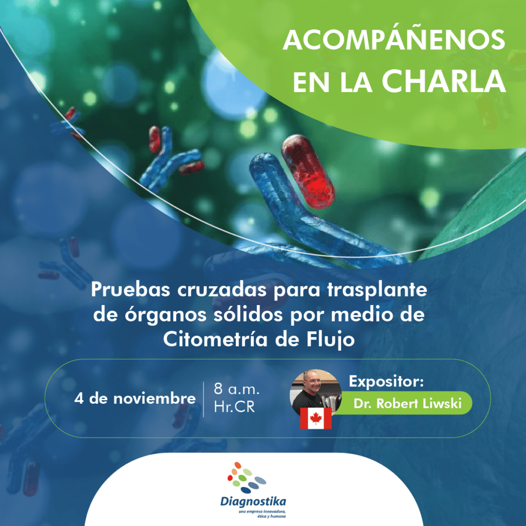 Pruebas cruzadas para trasplantes de órganos sólidos por medio de ...